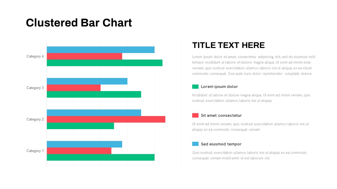 Clustered Bar Chart PowerPoint Template - SlideBazaar Clustered Bar Chart PowerPoint Template - SlideBazaar