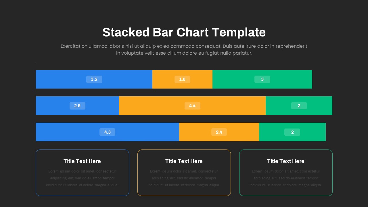 Animated Stacked Bar Chart PowerPoint Template - SlideBazaar Animated Stacked Bar Chart PowerPoint Template - SlideBazaar