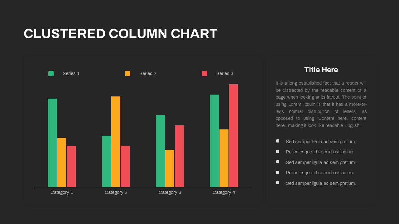 Clustered Column Chart PowerPoint Template - SlideBazaar Clustered Column Chart PowerPoint Template - SlideBazaar