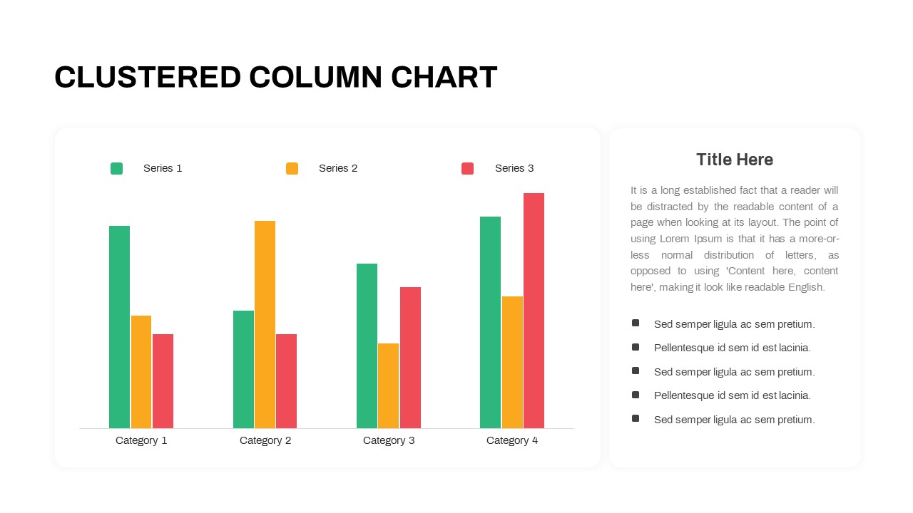 Clustered Bar Chart PowerPoint Template - SlideBazaar Clustered Bar Chart PowerPoint Template - SlideBazaar